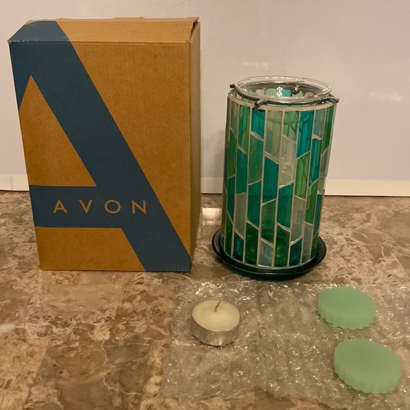 Avon | Accents | New Vintage Avon Seashore Mist Diffusercandleholder ...